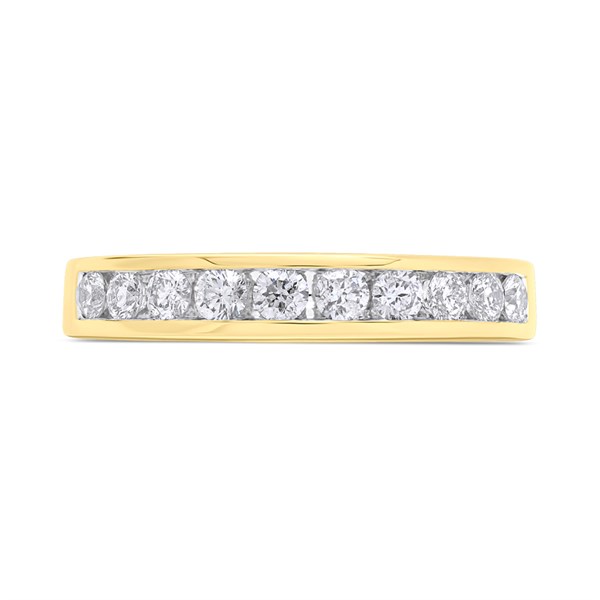Polar Fire 18ct Gold Diamond Half Eternity Ring - 1/2ct - D42144 ...