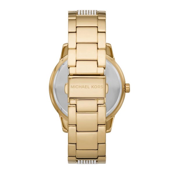 Michael Kors MK7292 Gold Plated Crystal Bracelet Watch - W08114 ...