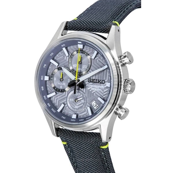 Seiko SSB423P1 Chronograph Black Nylon Strap Watch - W25463 | Chapelle ...