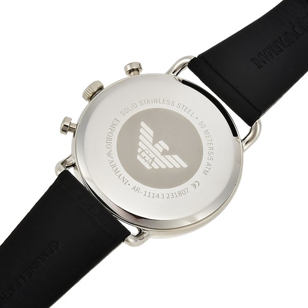 Emporio Armani AR11143 Chronograph Black Strap Watch - W65285 ...