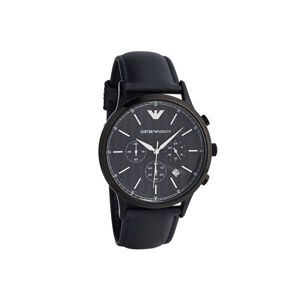 Emporio Armani AR2481 Chronograph Black Strap Watch - W65268 | Chapelle ...