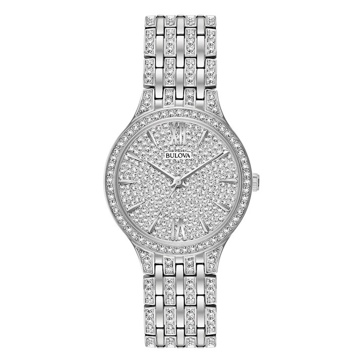 Bulova 96L243 Phantom Crystal Stone Set Bracelet Watch - W83242 ...