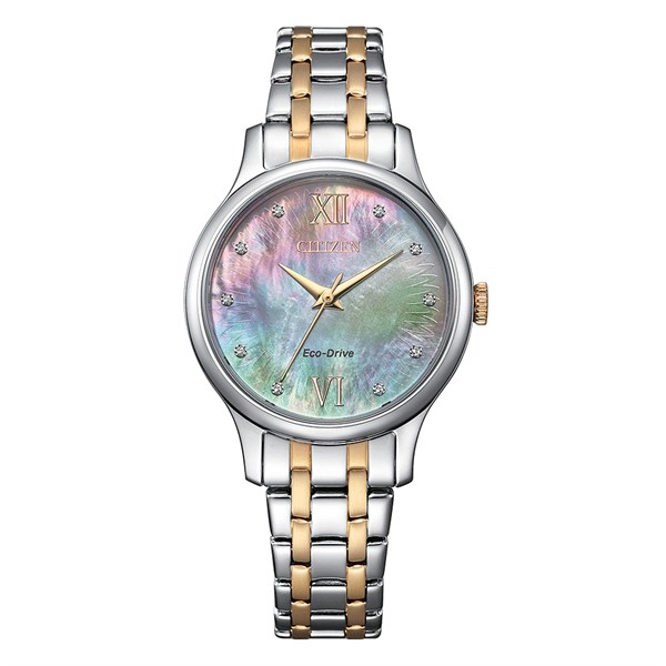 Citizen EM0897-51Y Eco-Drive Two Tone Bracelet Watch - W9190 | Chapelle ...