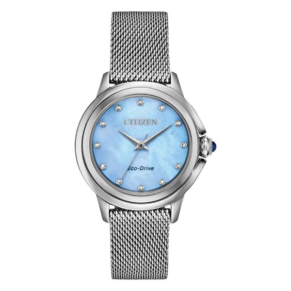 Citizen EM0790-55N Ceci Diamond Mesh Bracelet Watch - W92165 | Chapelle ...
