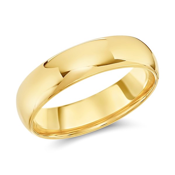 9ct Gold Court Wedding Ring - 5mm - X20007 | Chapelle Jewellers