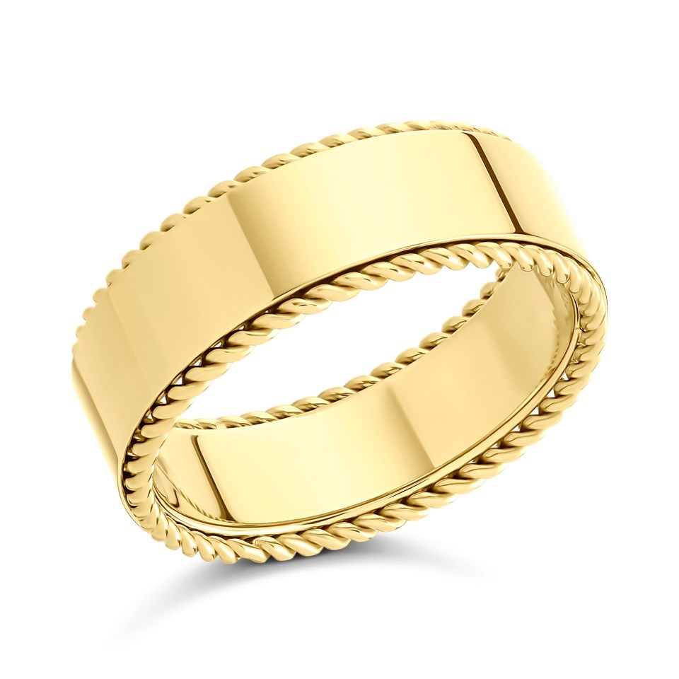 Fossil JF04135710 Gold Tone Ring - J49298 | Chapelle Jewellers